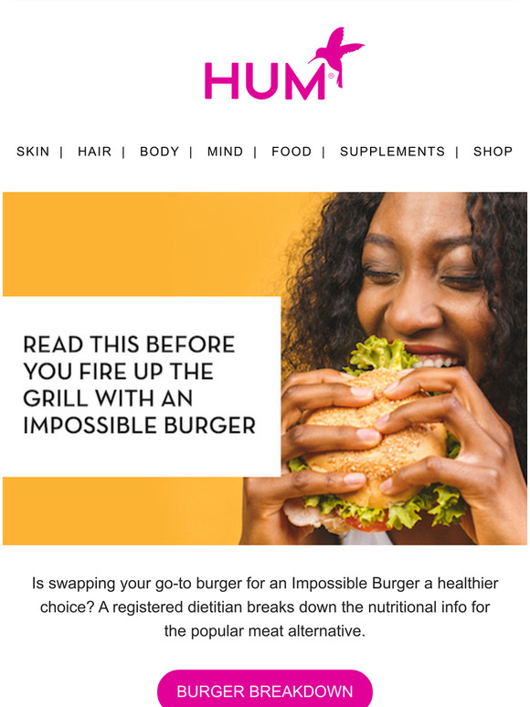 HUM Nutrition: Is the Impossible Burger actually healthy? | Milled