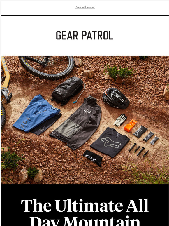 Gear Patrol: The Ultimate All Day Mountain Bike Ride Kit | Milled