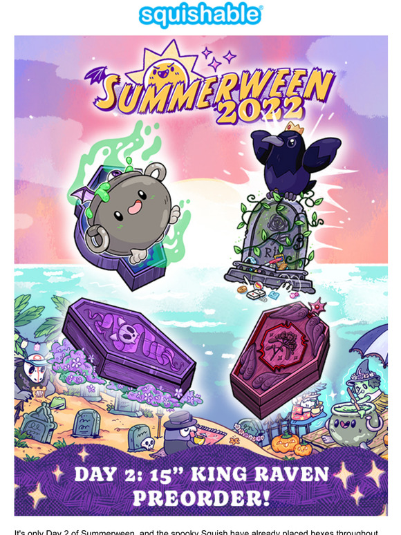 Squishable: Summerween Day 2! The King Raven Appears! 🔮 | Milled
