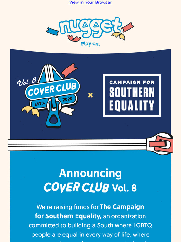 Nugget Comfort: Announcing… Cover Club Volume 8! | Milled