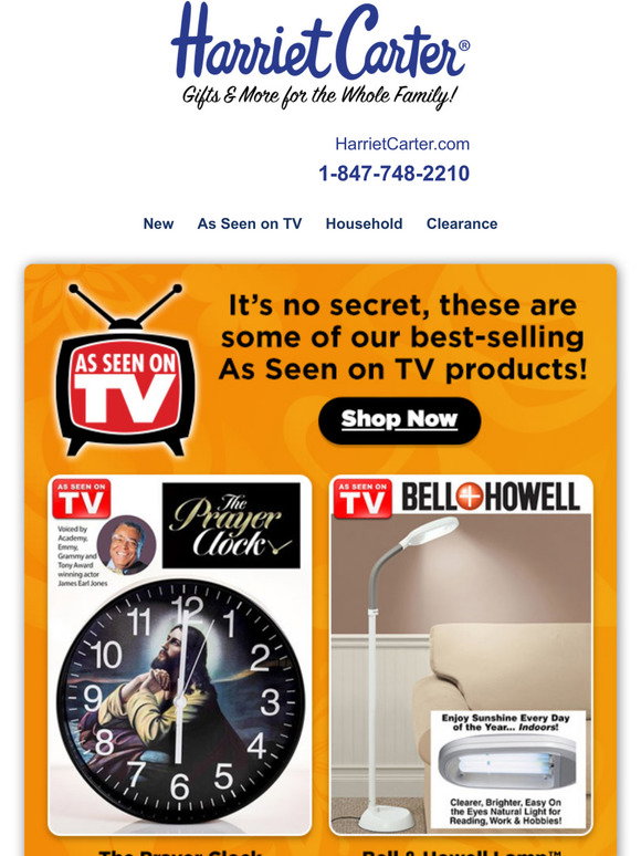 Harriet Carter: Best-Sellers! As Seen on TV Products You'll Love! | Milled