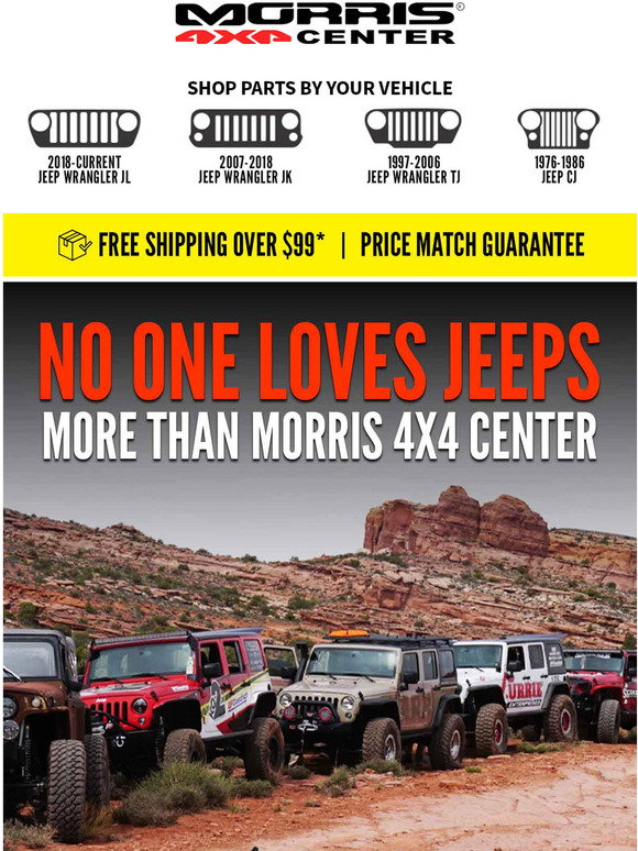 Morris 4x4 Center: All About Them Jeeps | Milled