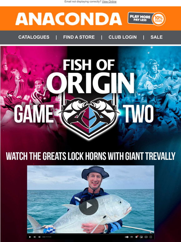 Anaconda: 🎣'Fish Of Origin’ - Watch Game TWO Now! 🎣 | Milled