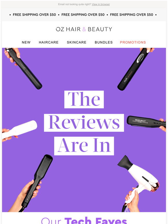 Oz Hair and Beauty: The best of hair appliances | Milled