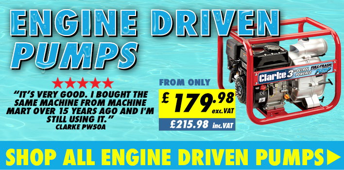 Machine Mart: Water Pumps! All Types and Sizes | Milled
