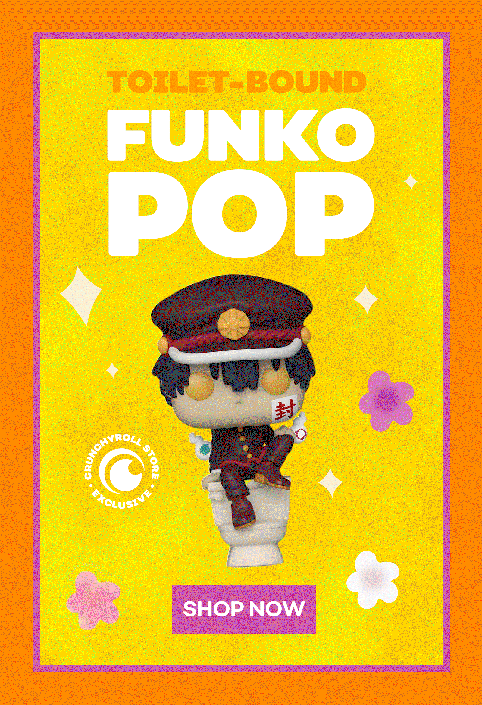 Crunchyroll: 🚽👻 Exclusive Toilet-bound Funko Pop! | Milled