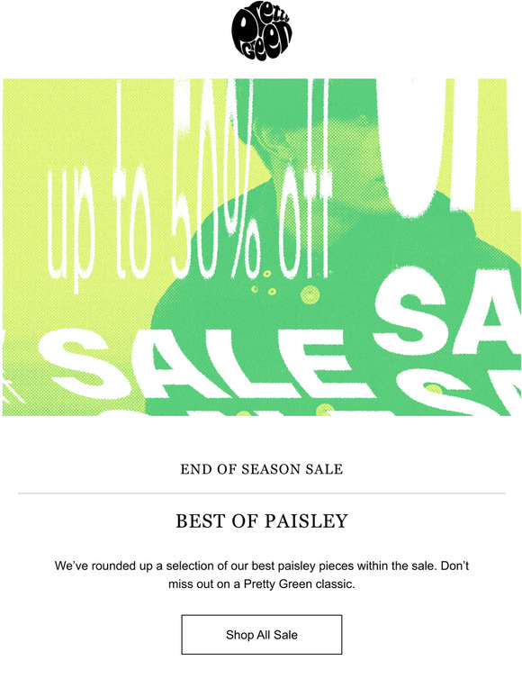 Pretty Green: Sale | Best Of Paisley | Milled