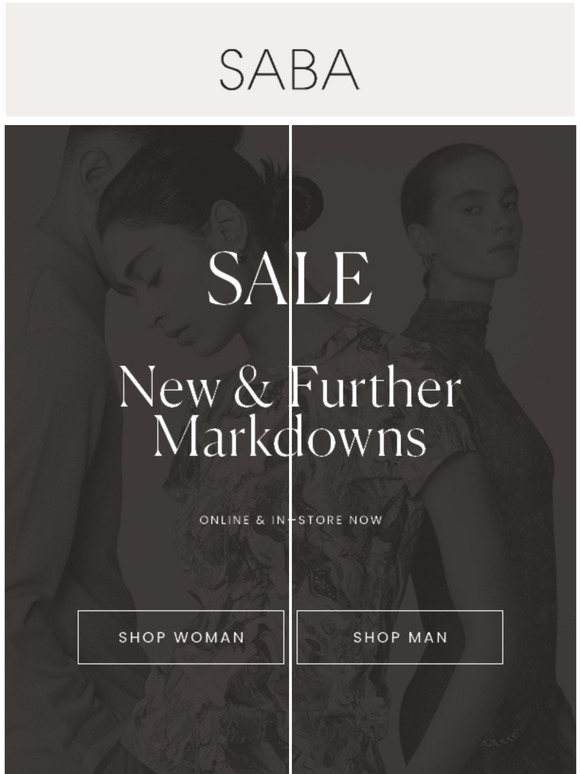 SABA: Dresses, tops & more.. | Milled