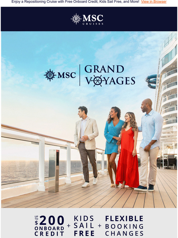 MSC Cruises: Embark on a Once-in-a-Lifetime Voyage Across the Ocean ...