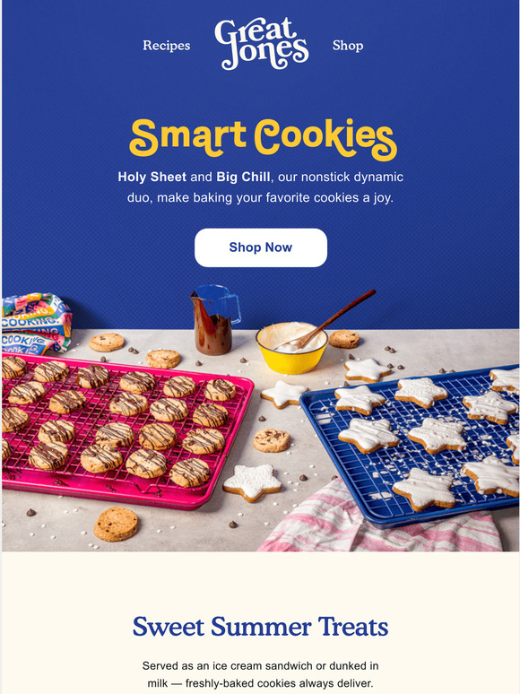 Great Jones: Fresh-baked cookies | Milled