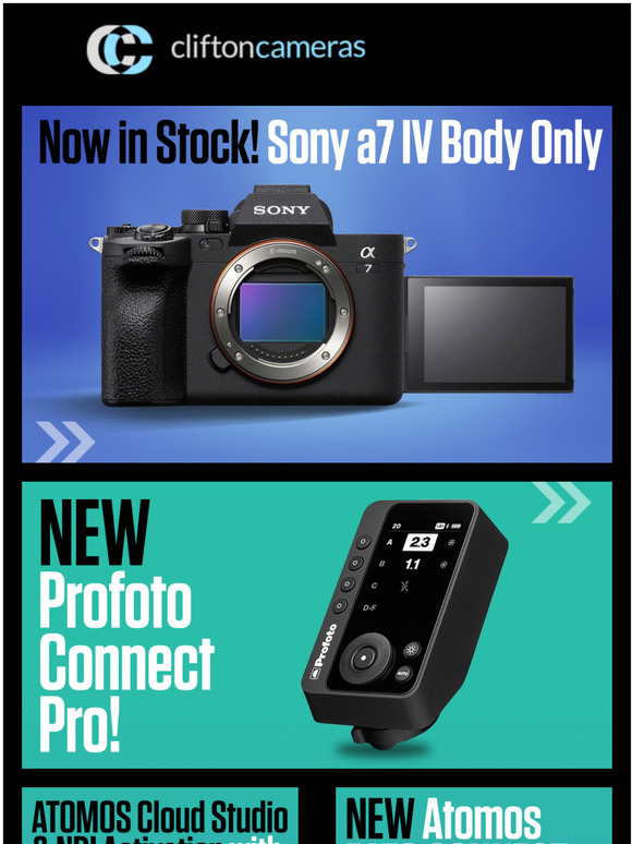 Clifton Cameras: Enhance your content creation with the NEW Atomos ZATO ...