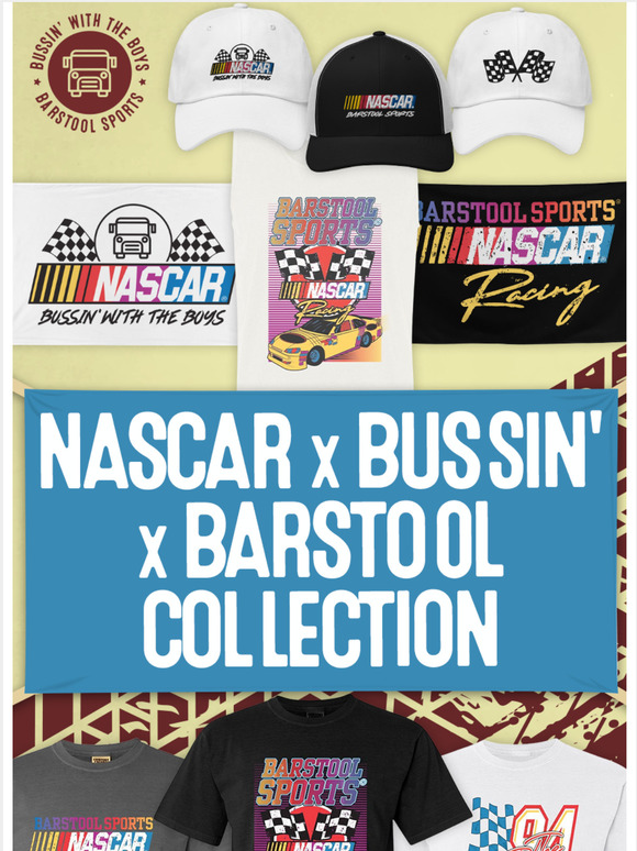 Barstool: 🏁 Just Released: NASCAR X Barstool Sports 🏁 | Milled