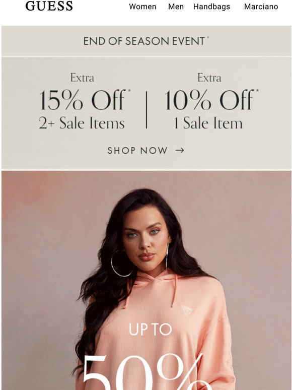 GUESS? Email Newsletters: Shop Sales, Discounts, and Coupon Codes