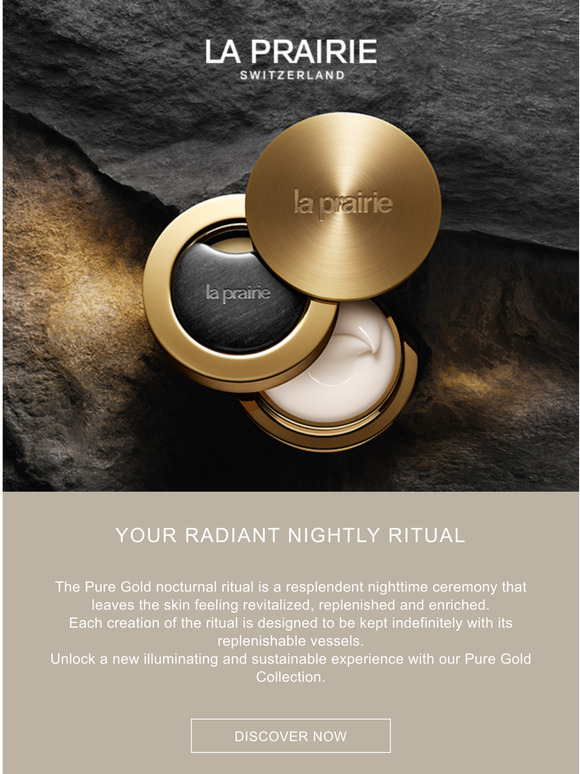 La Prairie: The new Pure Gold ritual is revealed | Milled