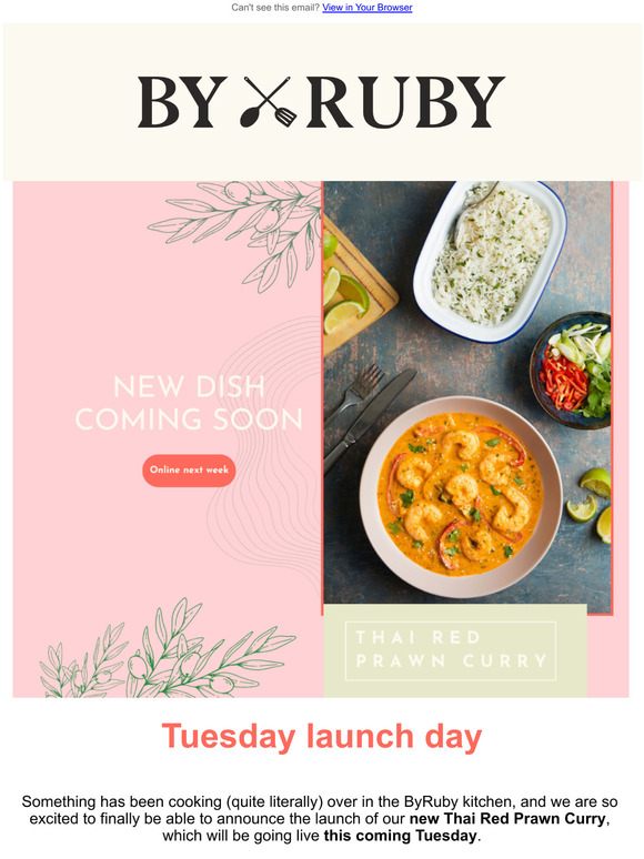 By Ruby: 🚨 Introducing: Thai Red Prawn Curry 🚨 | Milled