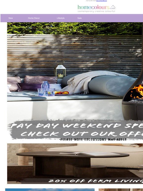 HomeColours: PAY DAY WEEKEND SPECIAL 🥳 | Milled