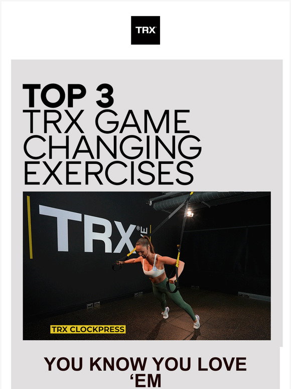 TRX Training: Top 3 TRX game-changing exercises | Milled