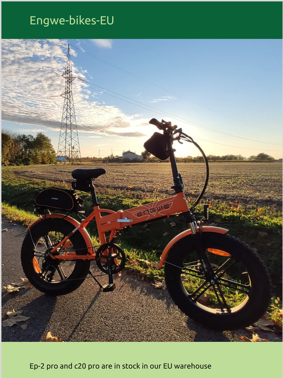 Engwe: Engwe Ep-2 pro and C20 pro- In stock | Milled