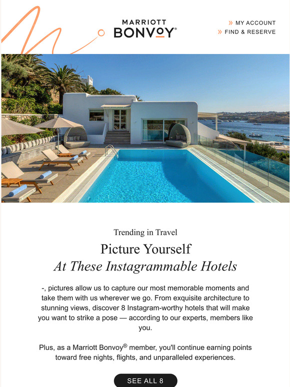 marriott es: Trending in Travel: Explore 8 of Our Most Instagrammable ...