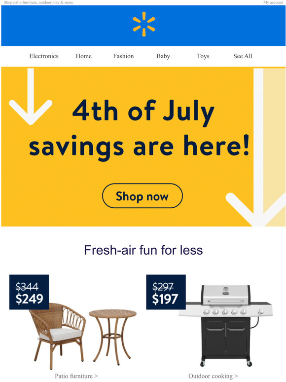 Walmart Email Newsletters: Shop Sales, Discounts, and Coupon Codes