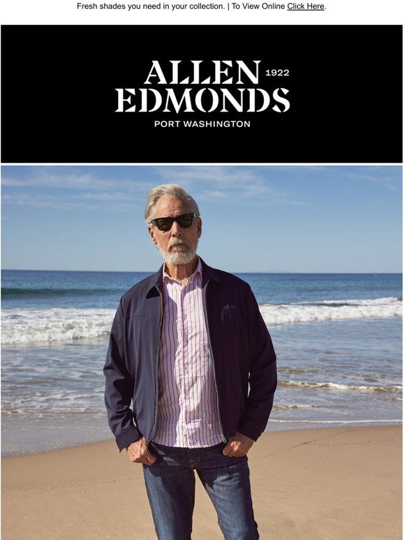 Allen Edmonds Email Newsletters: Shop Sales, Discounts, and Coupon Codes