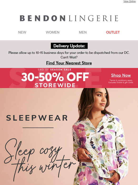 Bendon Lingerie: Sleep Better With Bendon | Milled