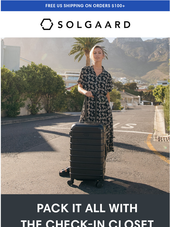 Solgaard: Pack it all with The Check-In Closet | Milled