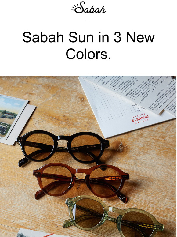 Sabah: SABAH SUN in 3 New Colors! | Milled