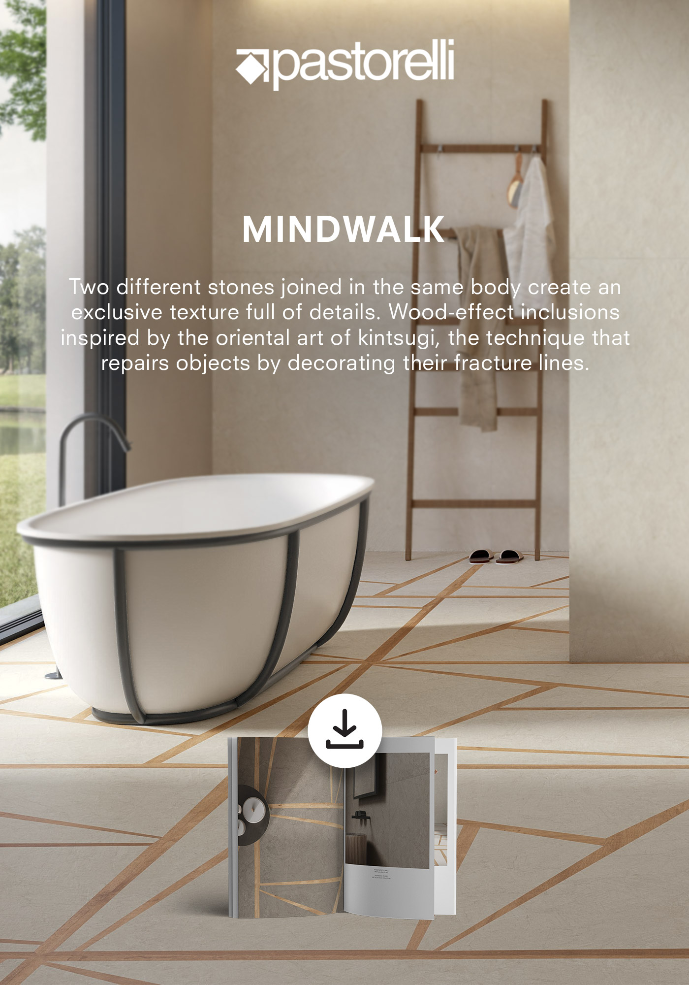 Archiproducts: Pastorelli Mindwalk: floors and walls with inclusions ...