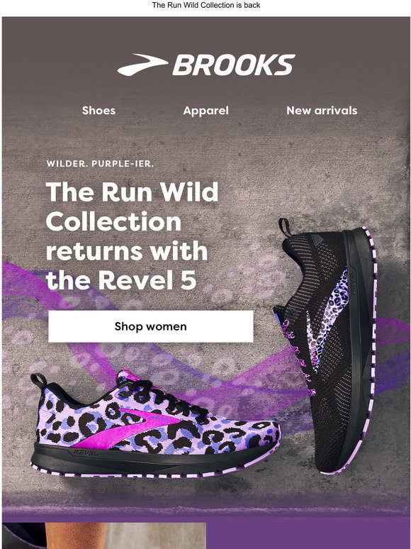 Brooks Running: Just dropped: Unmissable cheetah prints | Milled