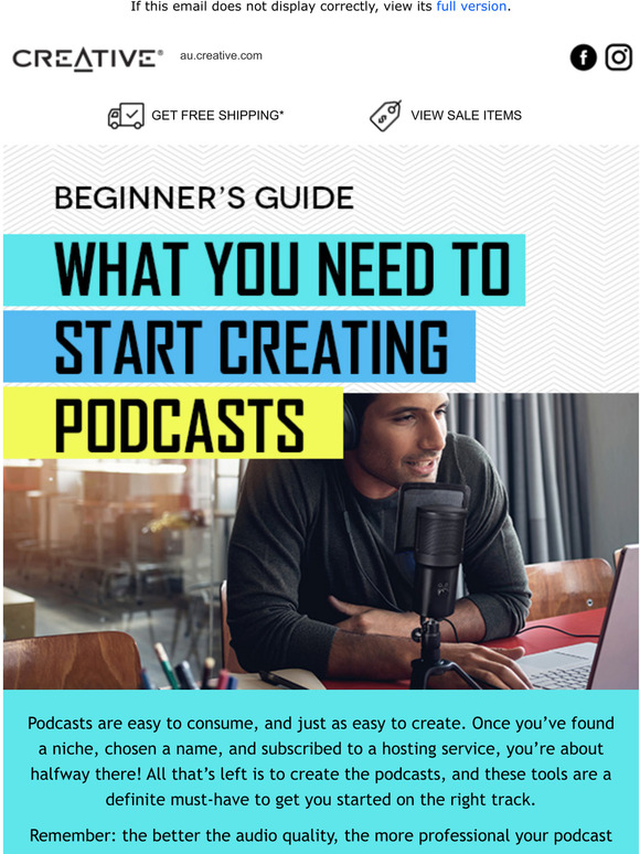 Creative: Beginner’s guide: create your own podcast! | Milled