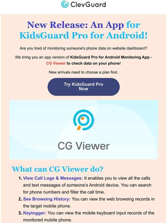 ClevGuard: [NEW Launch] CG Viewer - Check Other's Data on Mobile App ...