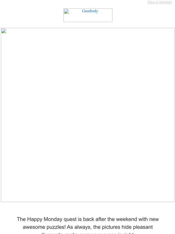 Gambody Premium 3D Printing Files (US): 🕵️ The Happy Monday adventure ...