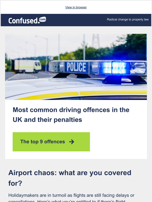 Confused: Most common driving offences in the UK and their penalties ...