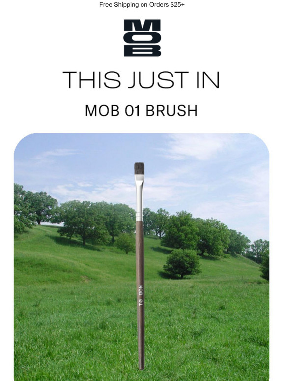 MOB Beauty, Inc: Introducing the MOB 01 Brush | Milled