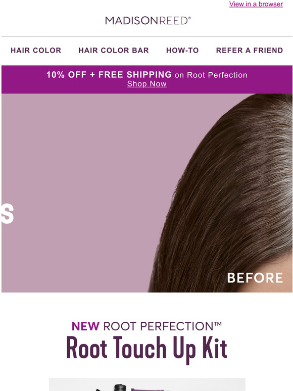 Madison Reed: Our NEW root touch up kit is a game changer | Milled