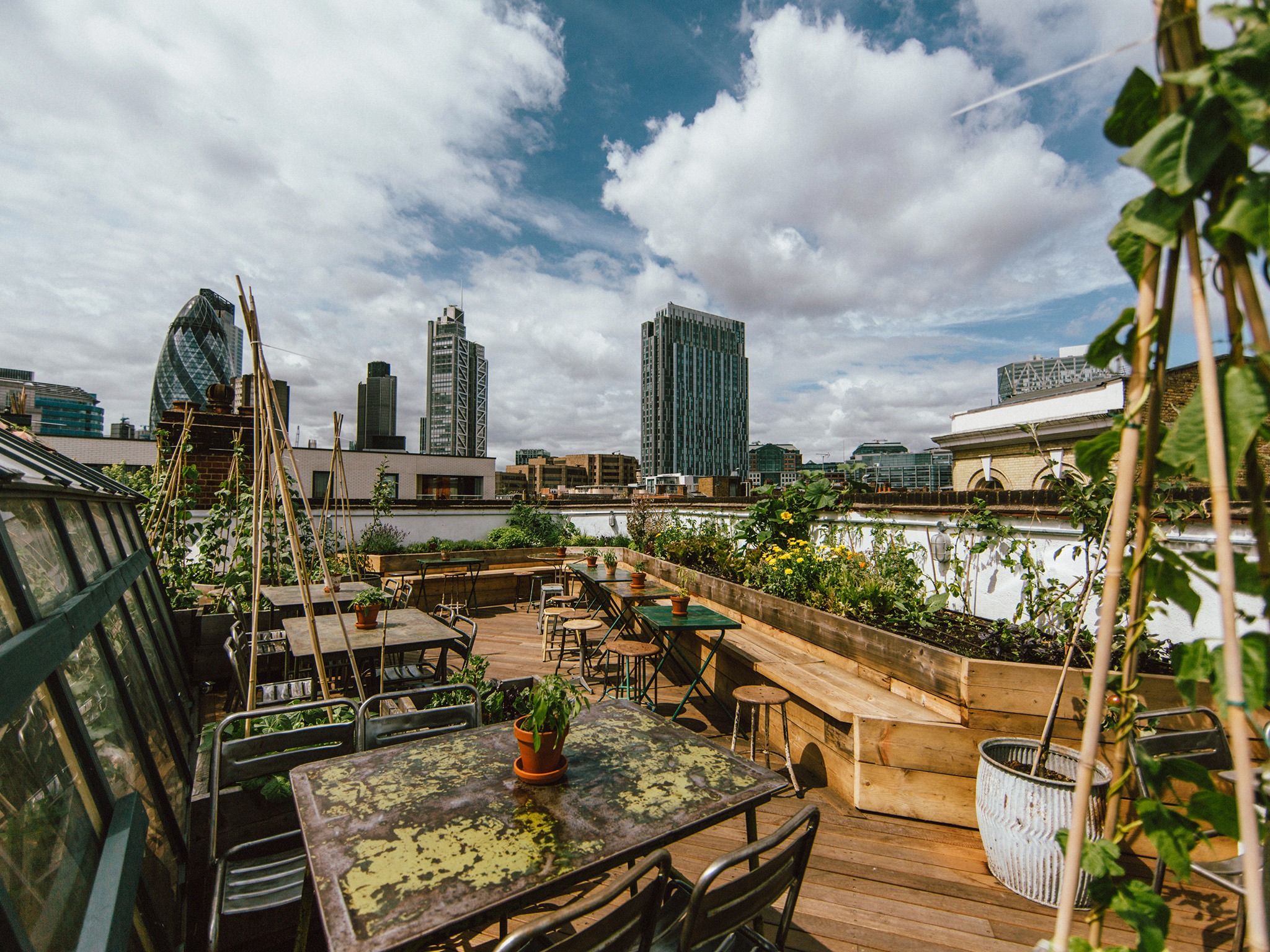 Time Out: The best, greenest rooftop bars in London | Milled
