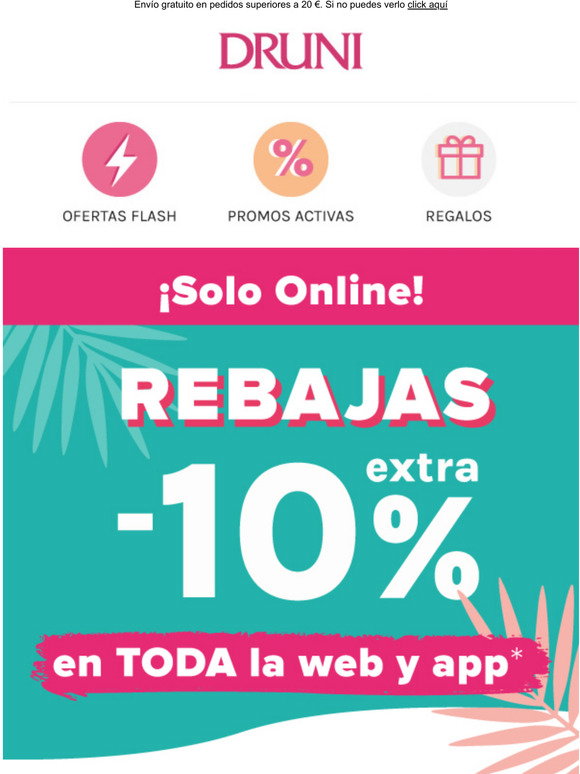 Druni: 🔥 -10% en TODA la web y app* | REBAJAS | Milled
