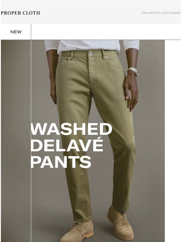 Proper Cloth: Just In: Pants in Bold, Faded Colors // Linen & Tencel ...