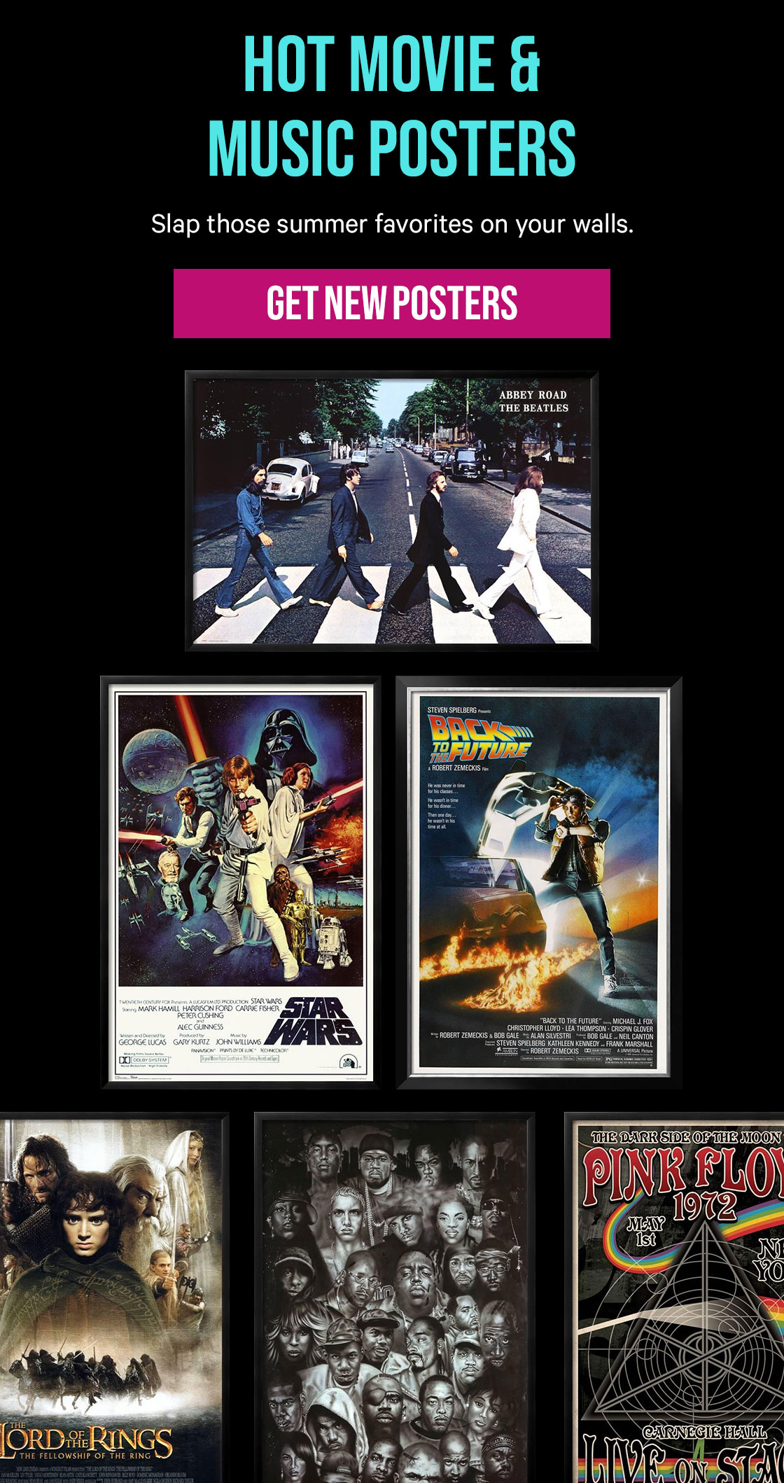 AllPosters: Create a wall of summer blockbuster movie posters! | Milled