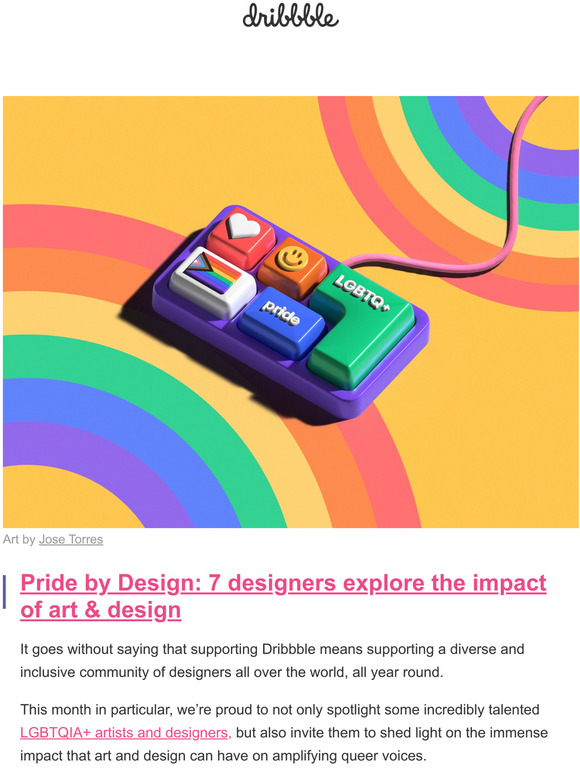 Dribbble: Pride by Design 🏳️‍🌈 | Milled