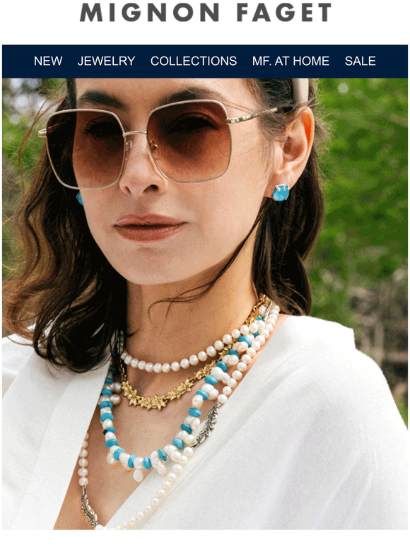 Mignon Faget: WHAT'S TRENDING: Aqua Aesthetic | Milled