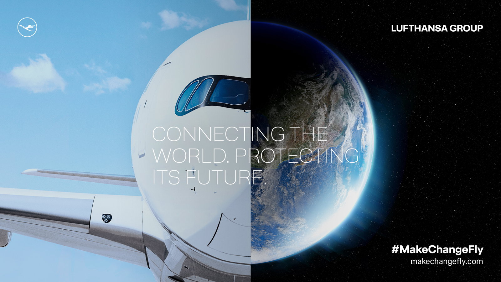 Manchester Airport: Lufthansa - Connecting the world. Protecting it's ...