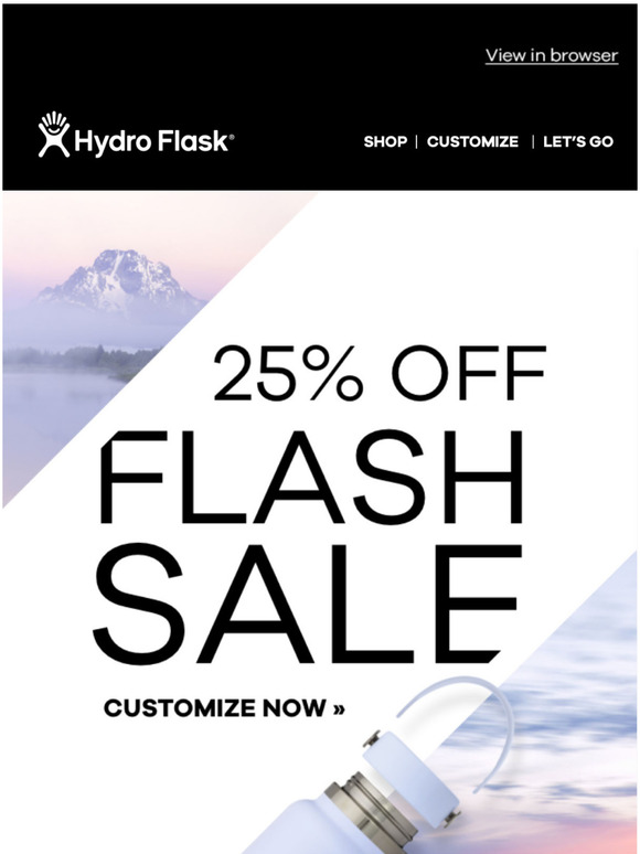 Hydro Flask Email Newsletters: Shop Sales, Discounts, and Coupon Codes