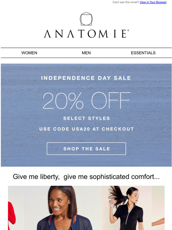 Anatomie: Fourth of July sale starts today! | Milled