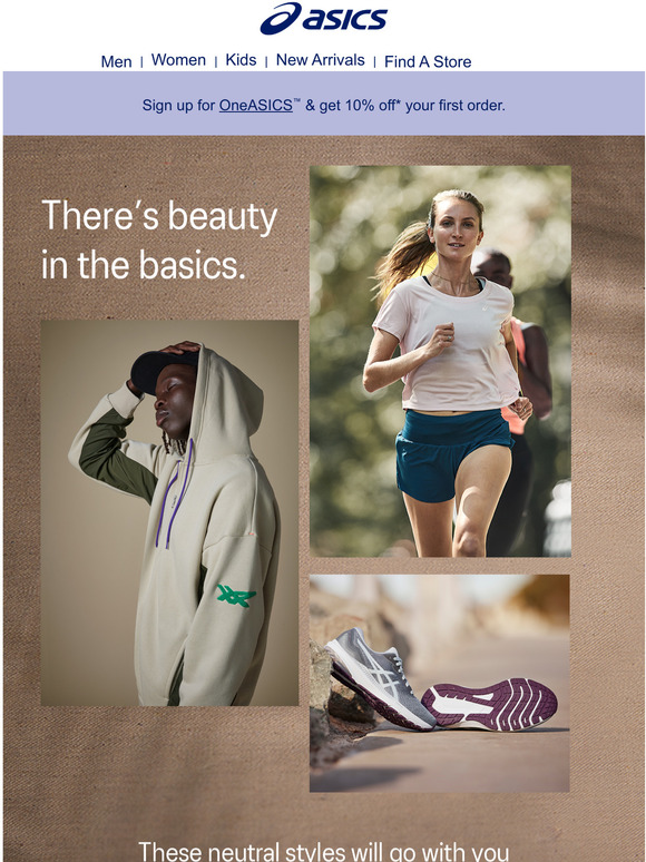 ASICS: Run in style with subtle colors. | Milled