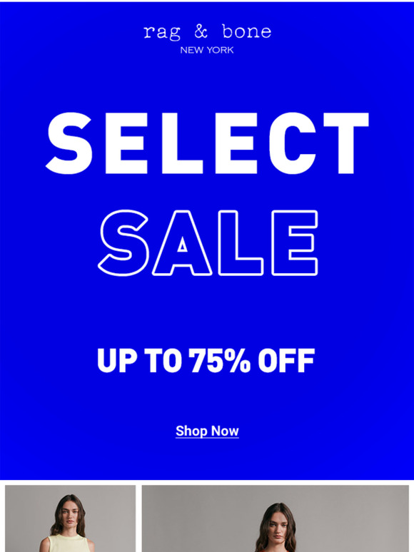 Rag & Bone Email Newsletters: Shop Sales, Discounts, and Coupon Codes