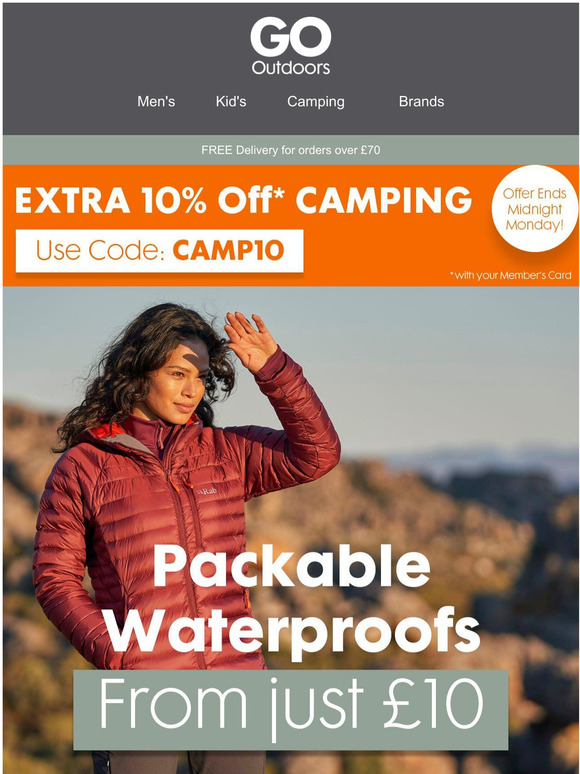 Go Outdoors: Packable Waterproofs for your Next Adventure! | Milled