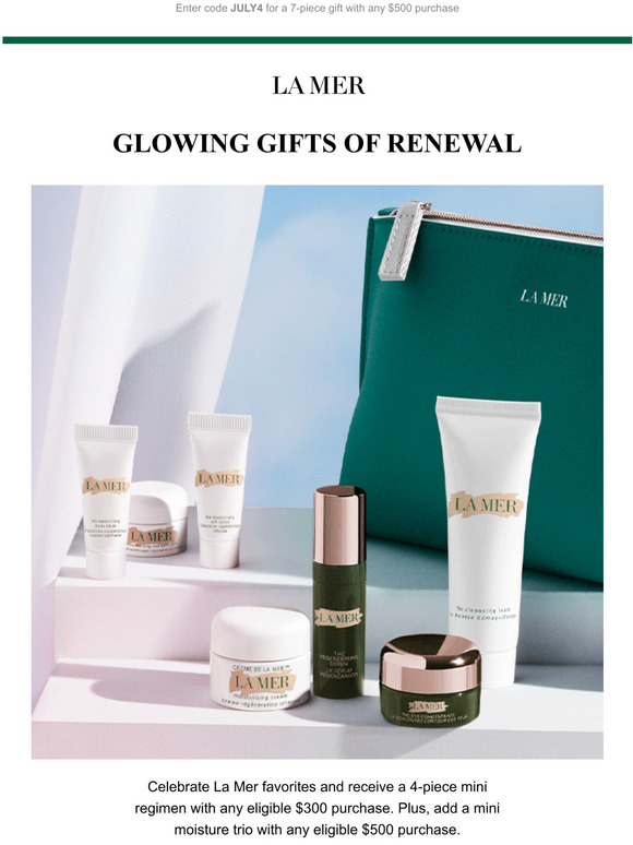 La Mer Email Newsletters: Shop Sales, Discounts, and Coupon Codes