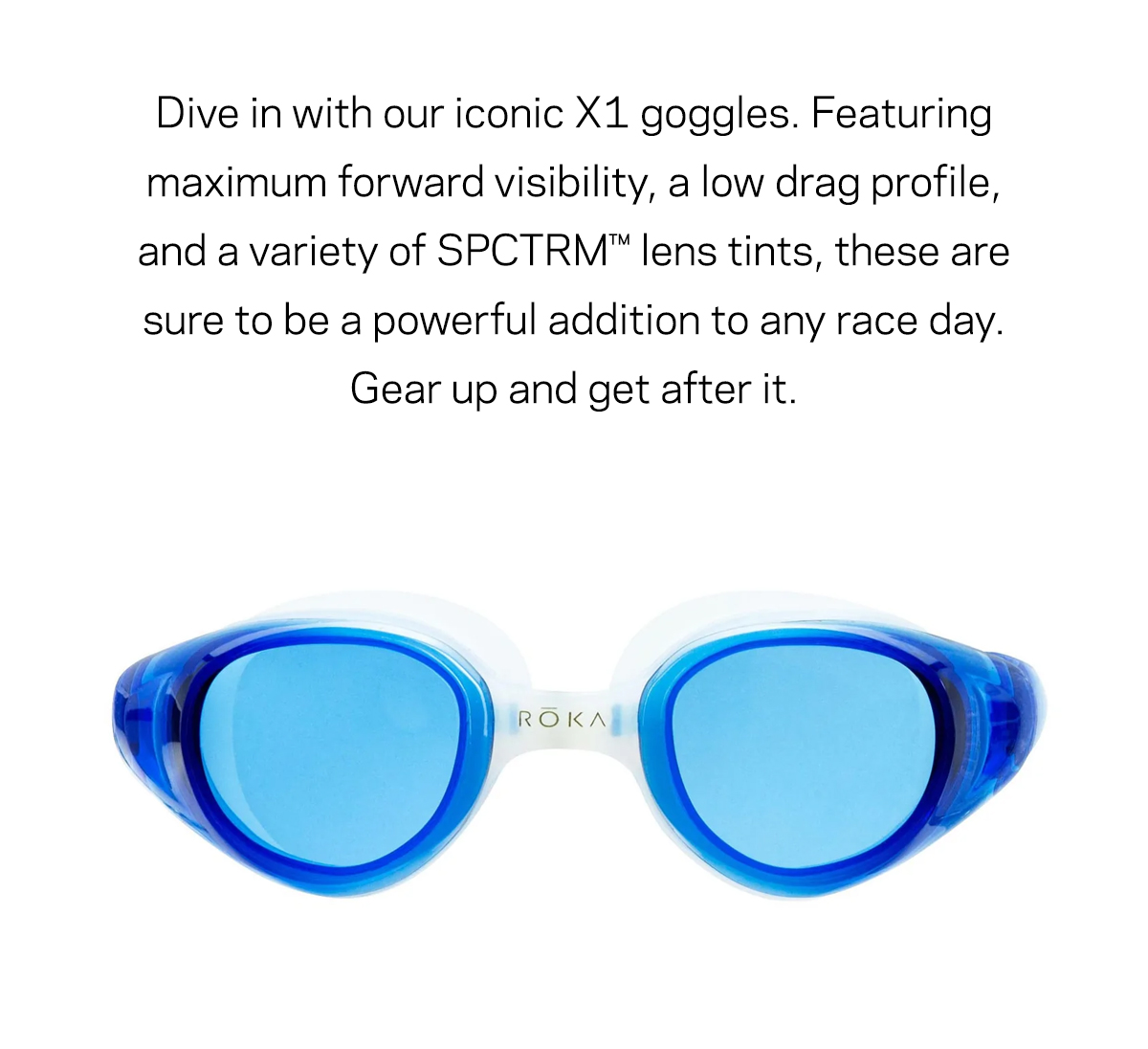 ROKA: Back in stock alert. X1 goggles—just in time for your next race ...